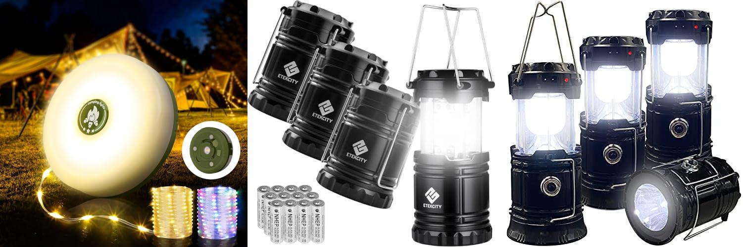 Guide to the 5 Best LED Camping Lights: Reviews Included
