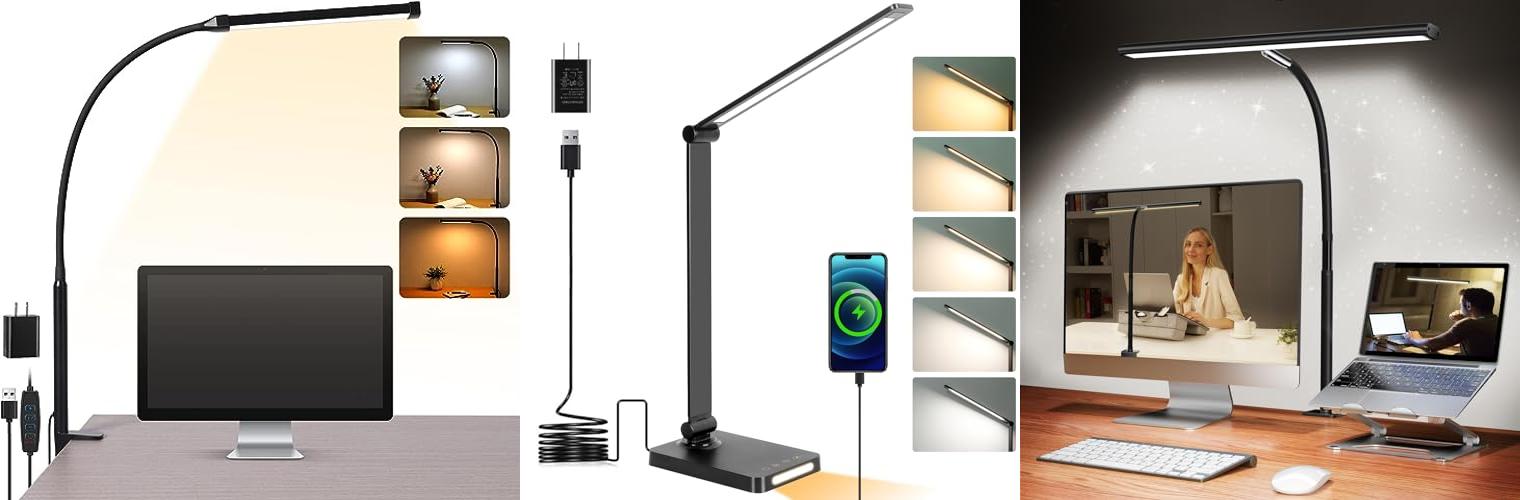 Guide to the 5 Best LED Desk Lamps for Work & Study