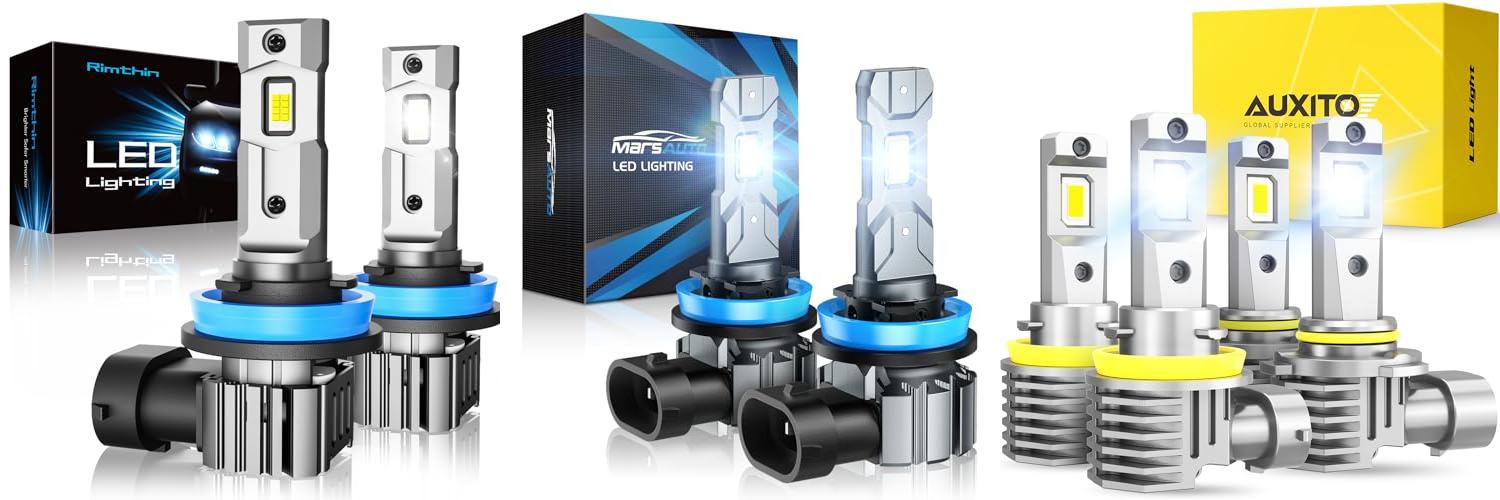 H11 LED Headlight Bulbs: Top 5 Review & Comparison