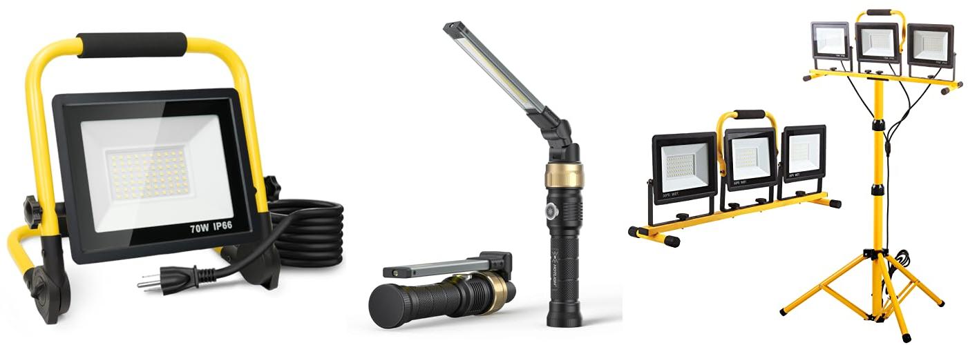 5 Best LED Work Lights: Reviews & Comparison Guide