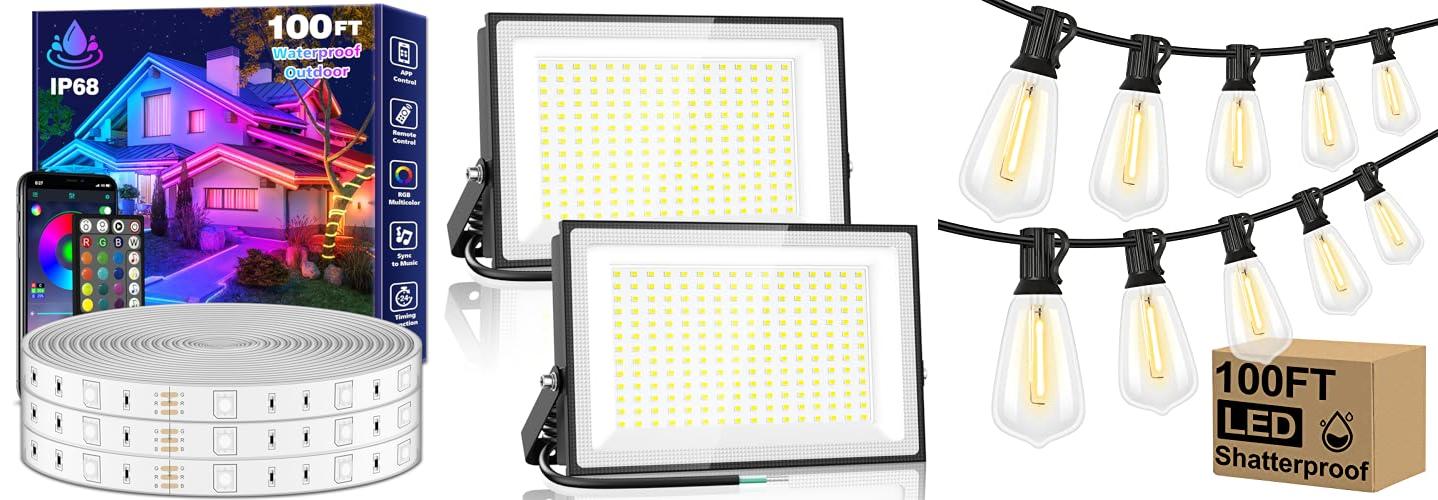 Top 5 Outdoor LED Lights: Reviews & Buying Guide for Your Yard