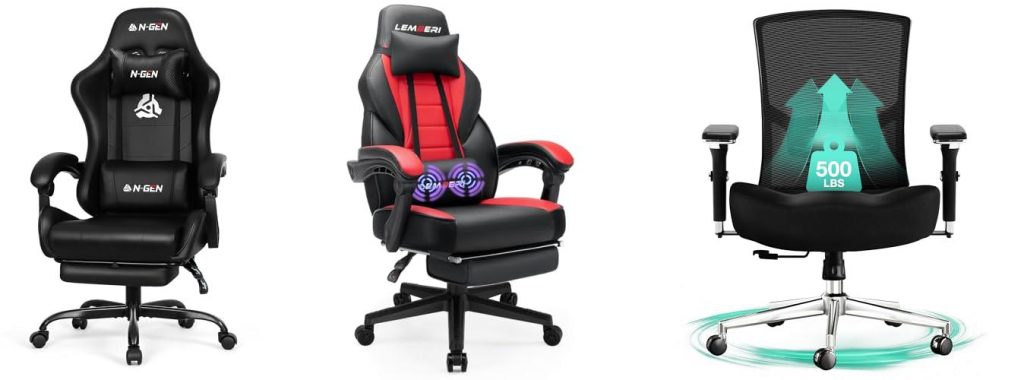 Top 5 Computer Chairs For Big Guys: Comfort & Support Reviewed