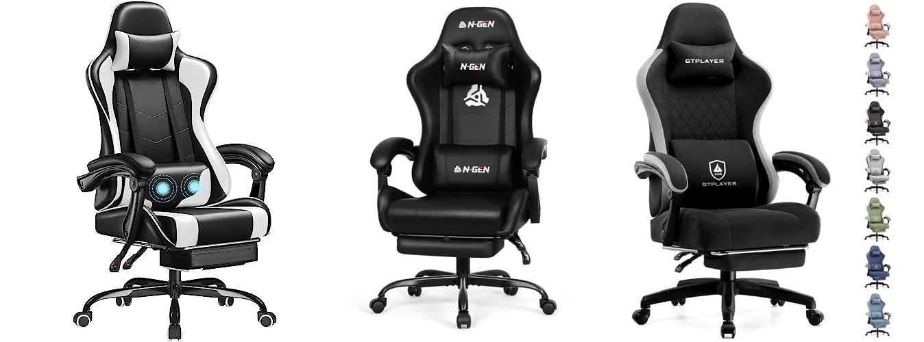 Top 5 Gaming Chairs With Footrest: Ultimate Comfort Guide