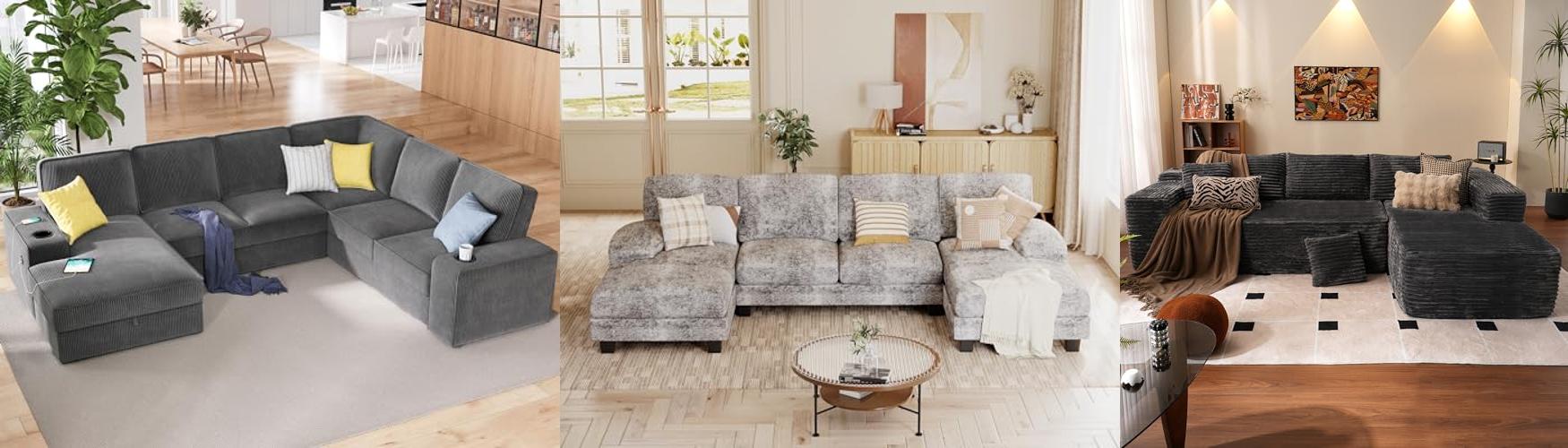 Top 5 Large Sofas: Reviews, Styles, and Buying Guide Options