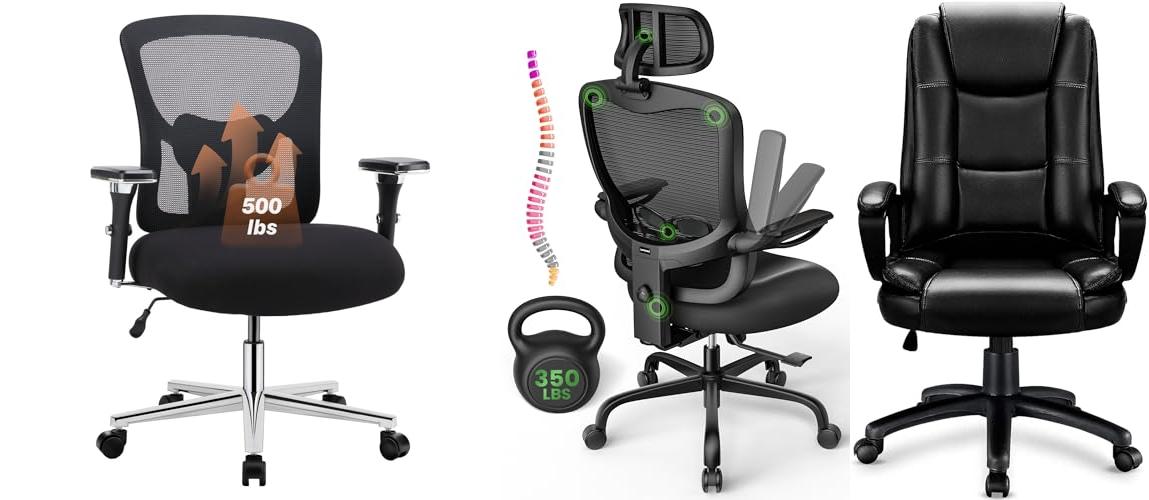 Top 5 Office Chairs Over 300 Lbs: Reviews, Comfort, & Support