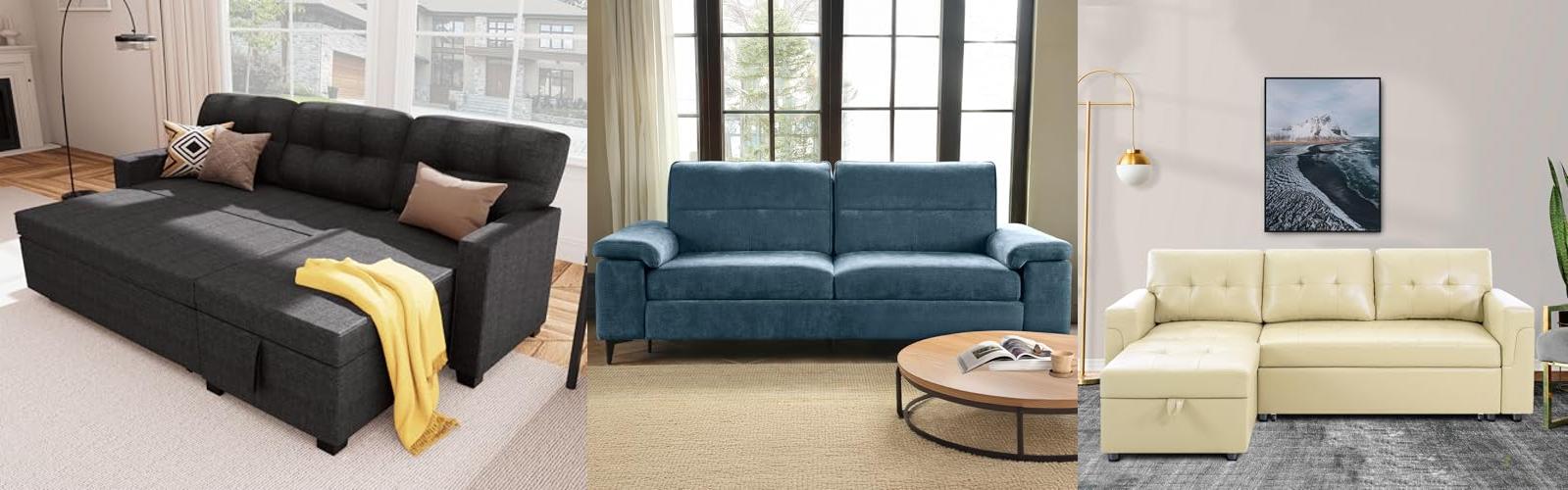 Top 5 Rooms To Go Sleeper Sofas: Reviews and Buying Guide