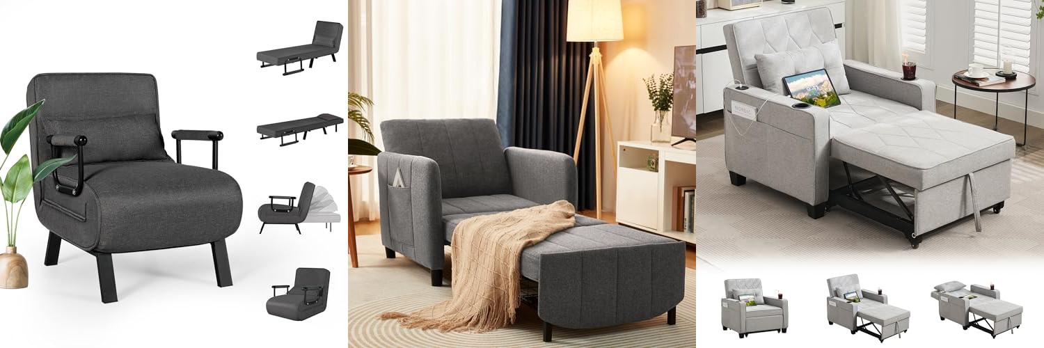 Top 5 Sleeper Chairs For Adults: Reviews & Buyer's Guide