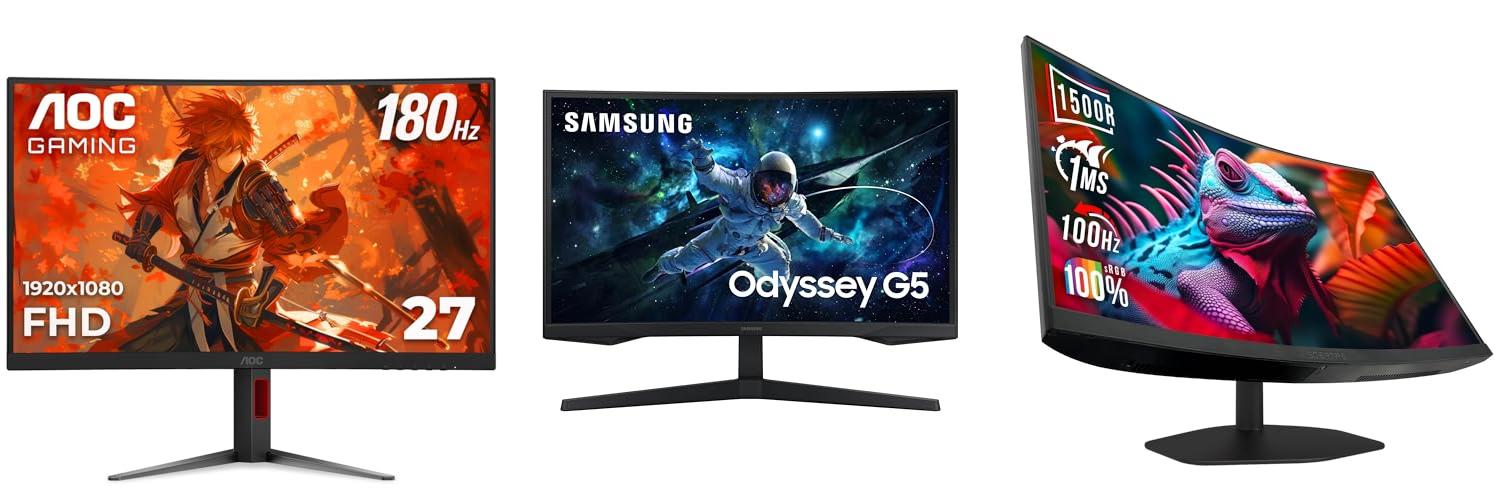 Top 5 Best 27 Inch Curved Gaming Monitors: Reviews & Buying Guide