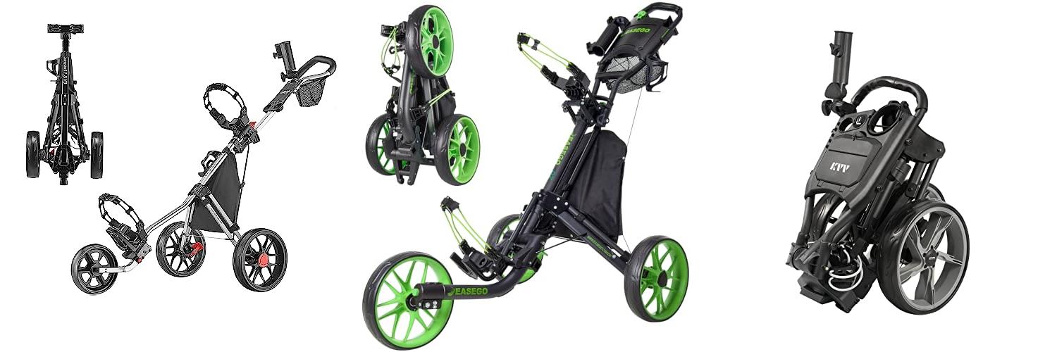 Top 5 Best 3 Wheel Golf Push Carts: Reviews & Buying Guide