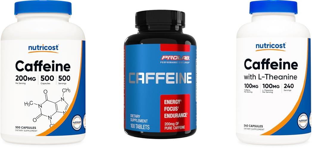 Top 5 Caffeine Pills: Review & Buyer's Guide for Focus