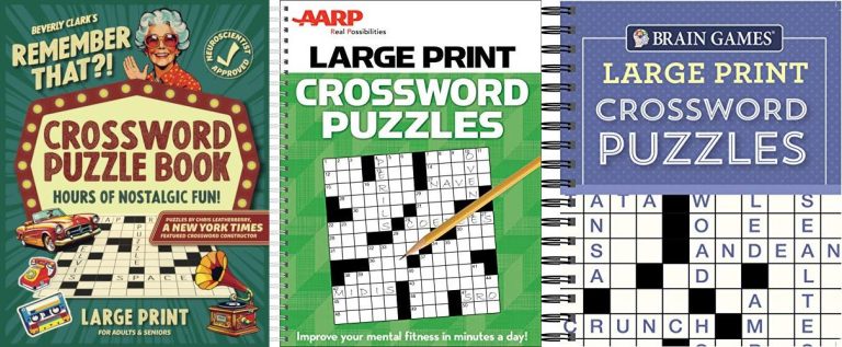 5 Best Crossword Puzzles For Seniors: Brain-Boosting Fun!