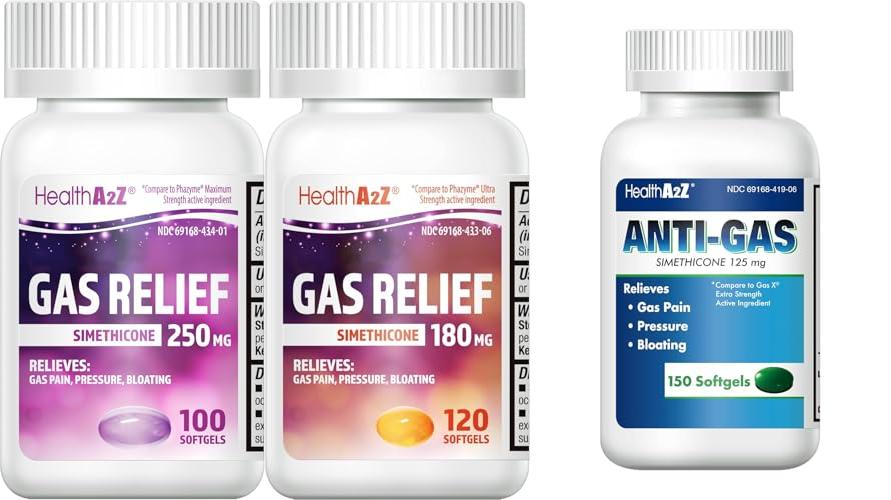 Top 5 Gas Relief Capsules: Reviews & Buyer's Guide for Bloat