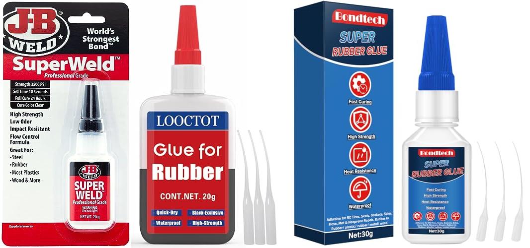 Top 5 Best Glue For Rubber To Rubber: Reviews & Buying Guide