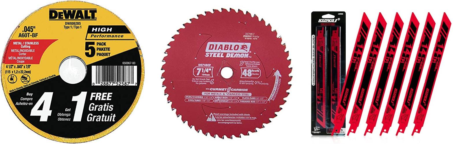 Top 5 Metal Cutting Blades: Reviews & Buying Guide for Metal