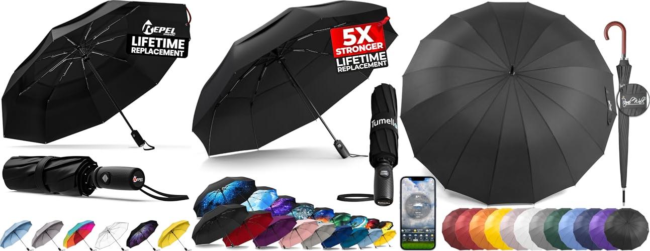 Top 5 Quality Umbrellas: Reviews, Ratings & Buying Guide for Rain