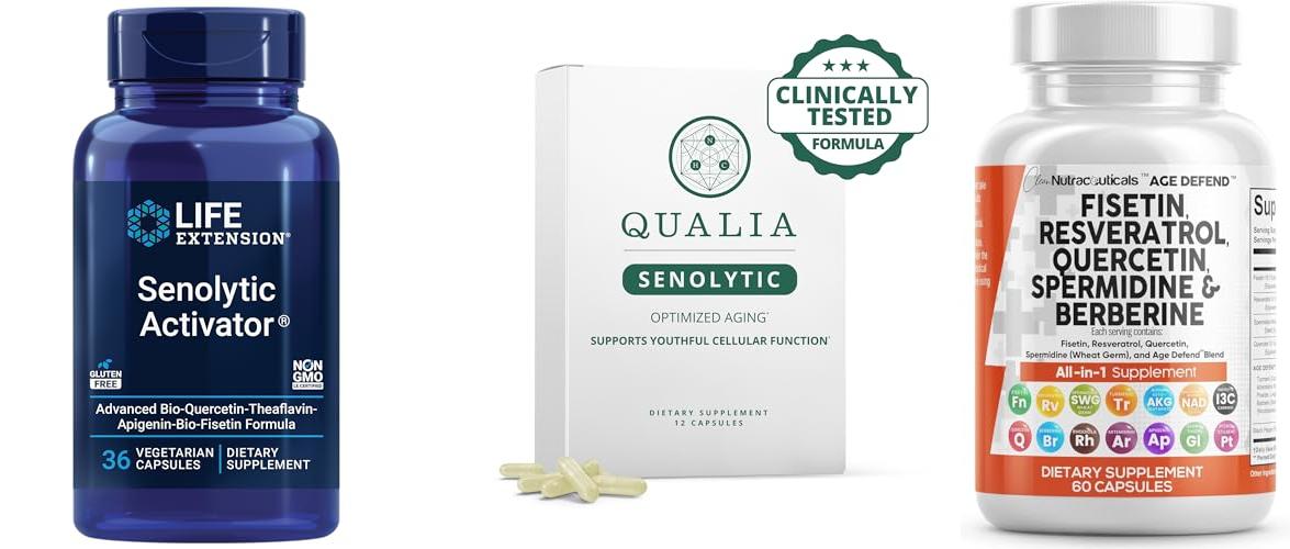 Top 5 Senolytic Supplements: Best Picks for Healthy Aging Review