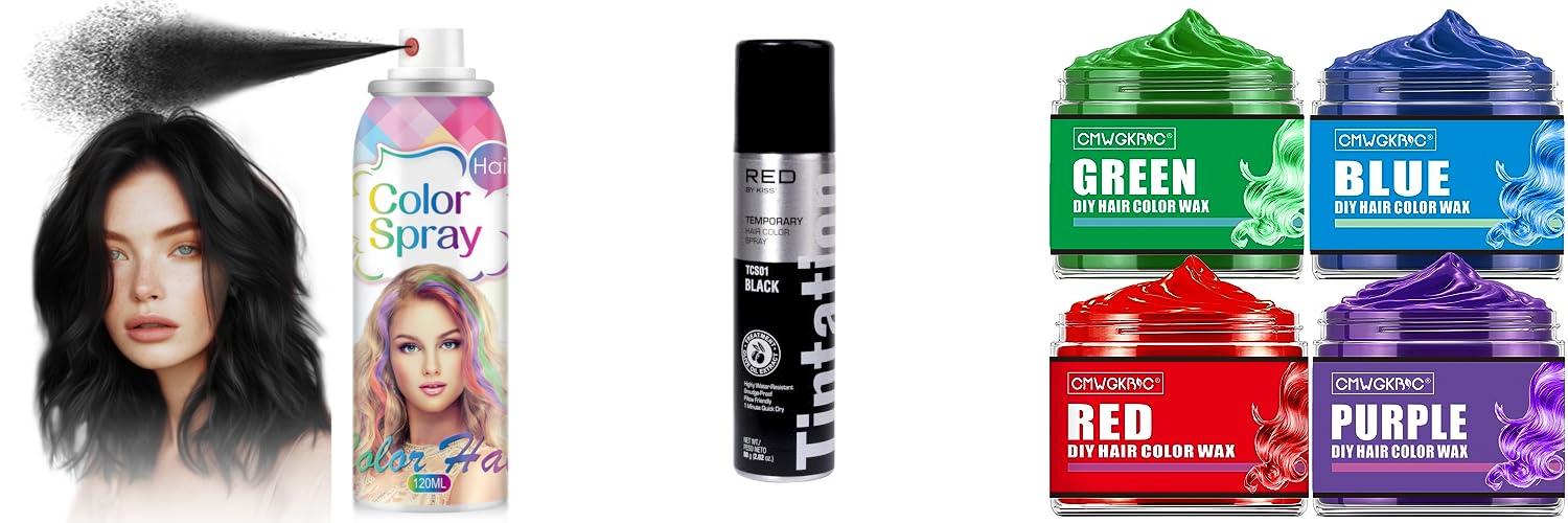 5 Best Temporary Hair Color Sprays For Dark Hair: Guide & Tips