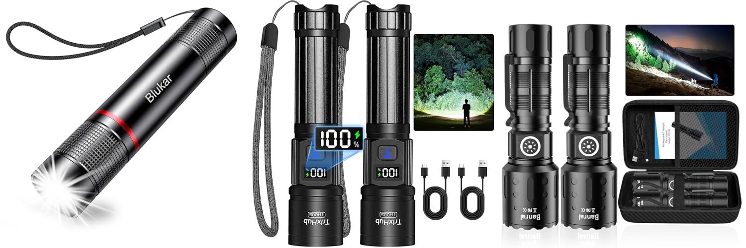 Top 5 USB Rechargeable Flashlights: Reviews & Buying Guide