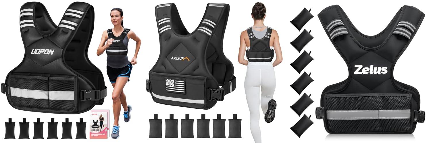 Best Adjustable Weighted Vest - Top 5 Picks & Review