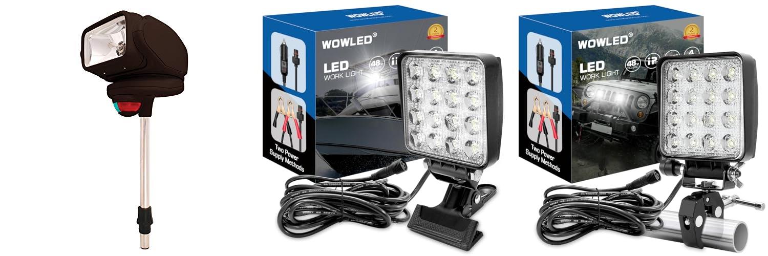 Top 5 Boat Mounted Spotlights: Your Buying Guide