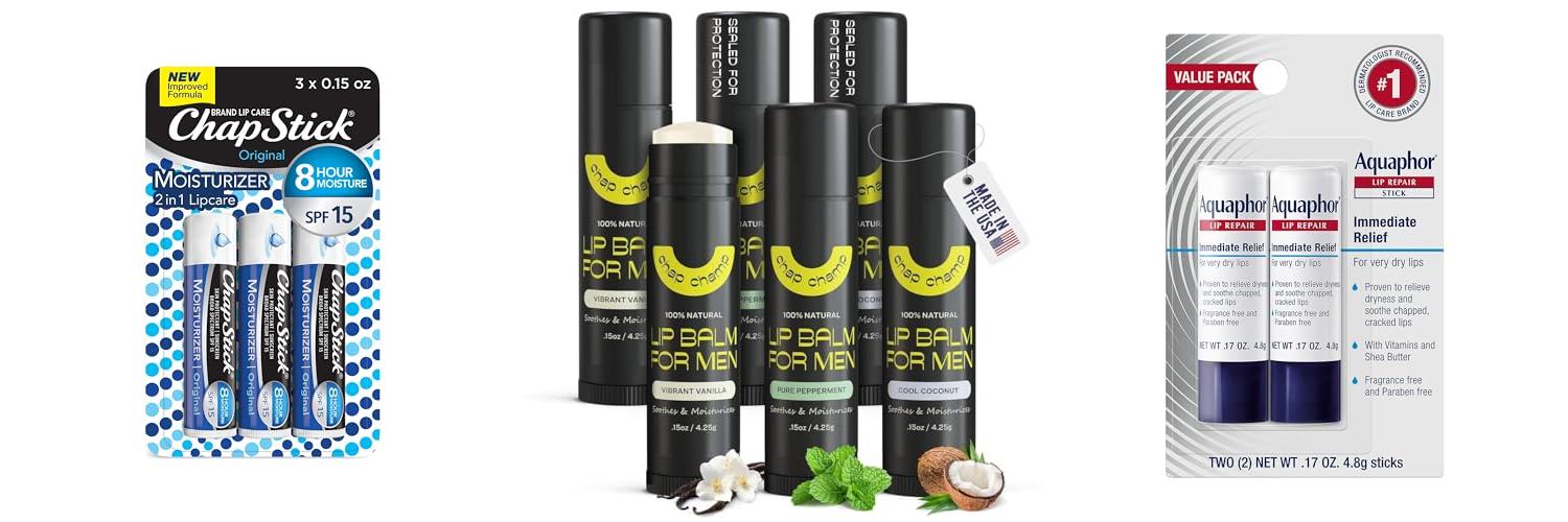 Top 5 Chapstick for Men: Your Hydration Guide