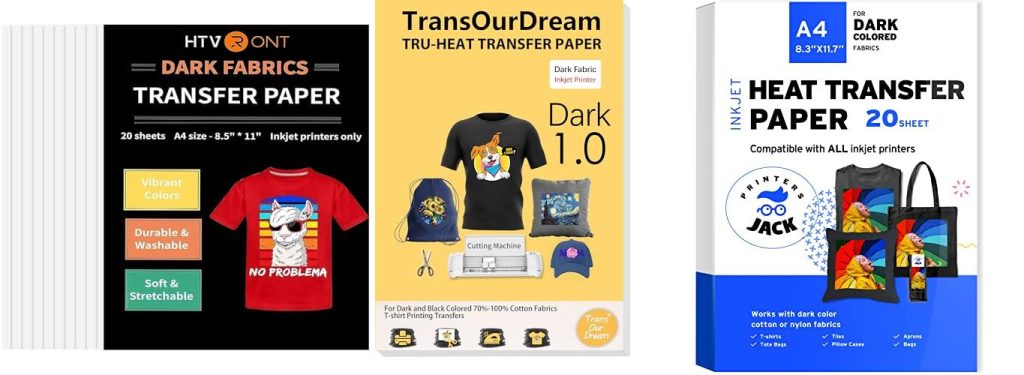 Best Heat Transfer Paper for Dark Fabric: Guide