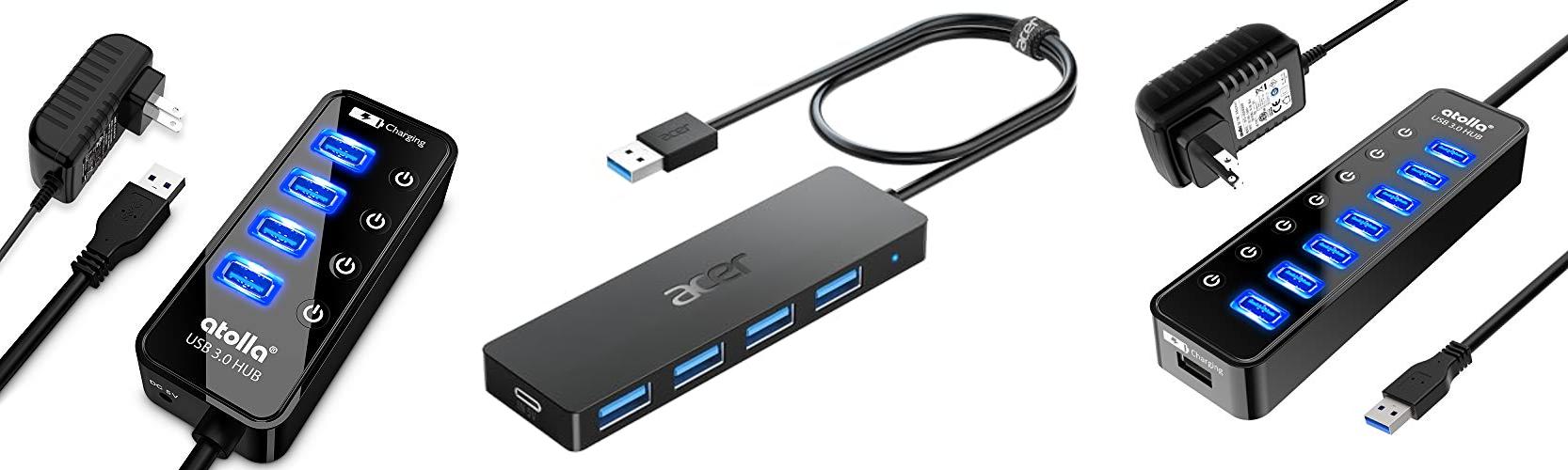 Top 5 USB Hubs With Power Adapters: Your Buying Guide