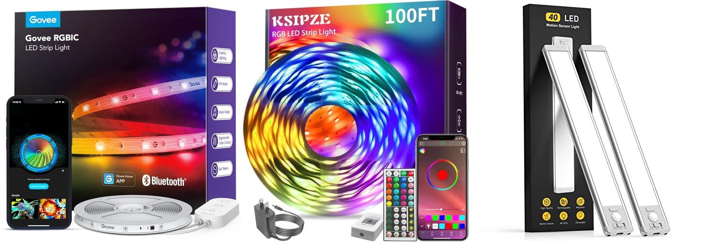 Top 5 Wireless LED Strip Lights: Your Smart Home Guide