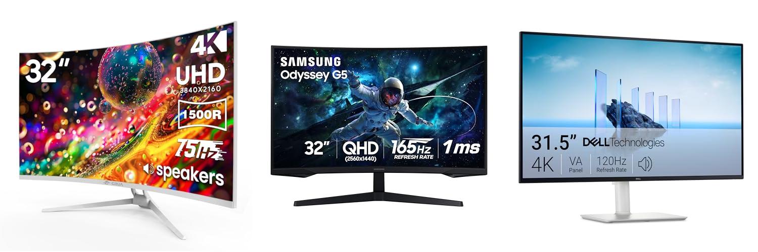 Top 5 32 4K Curved Monitors: Your Buying Guide