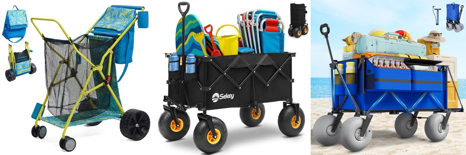 Best Beach Carts For Soft Sand - Top 5 Picks & Review