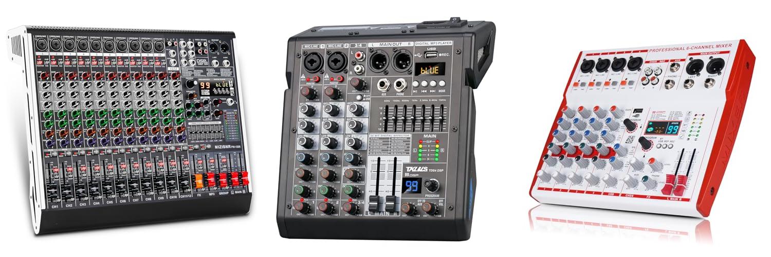 Best Digital Mixers for Live Bands: Top 5 Guide