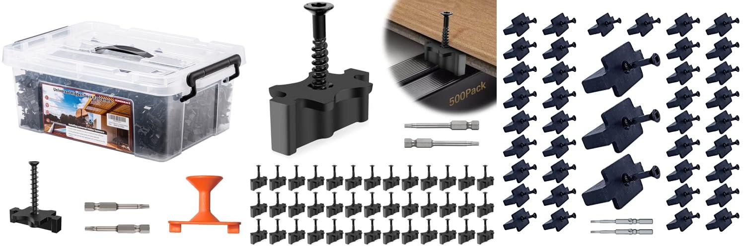 Top 5 Hidden Deck Fasteners: Your Best Choice