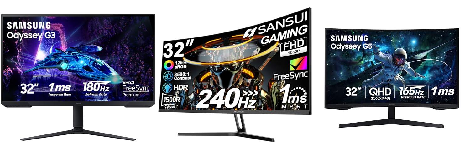 Top 5 32 Inch Gaming Monitors: Your Best Picks