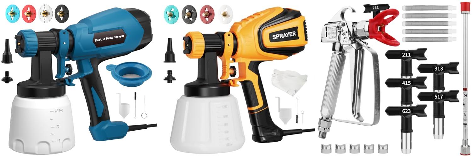 Top 5 Airless Spray Guns for Latex Paint: Your Guide