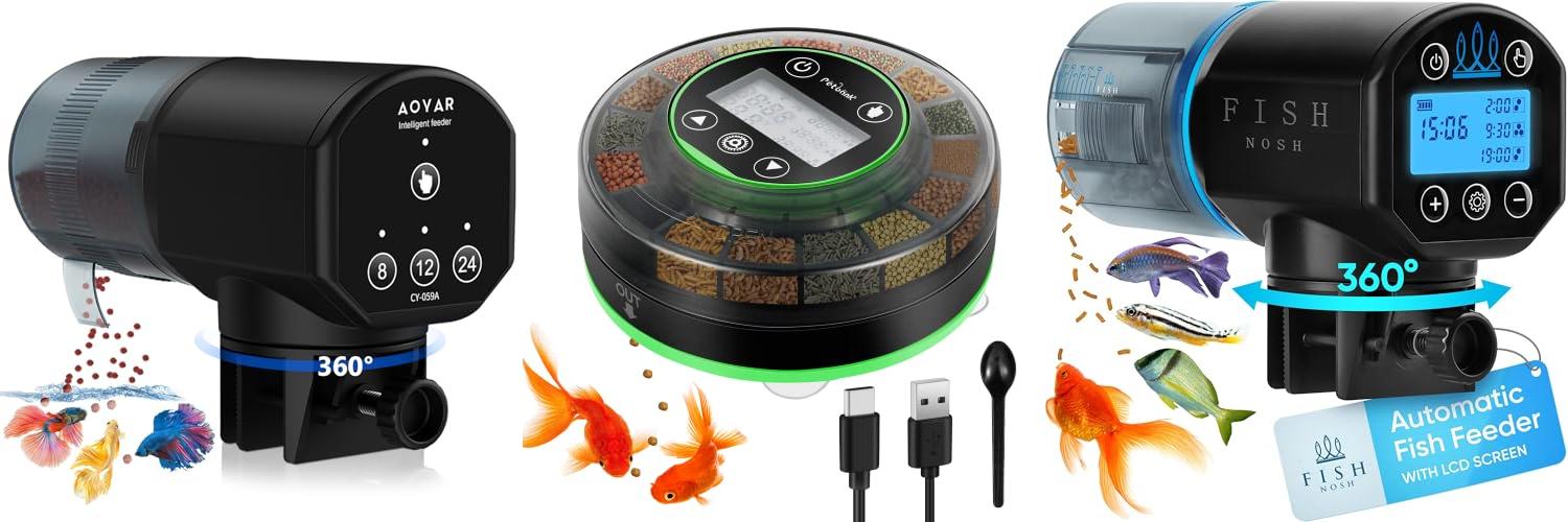 Top 5 Automatic Fish Feeders: Best Picks Review