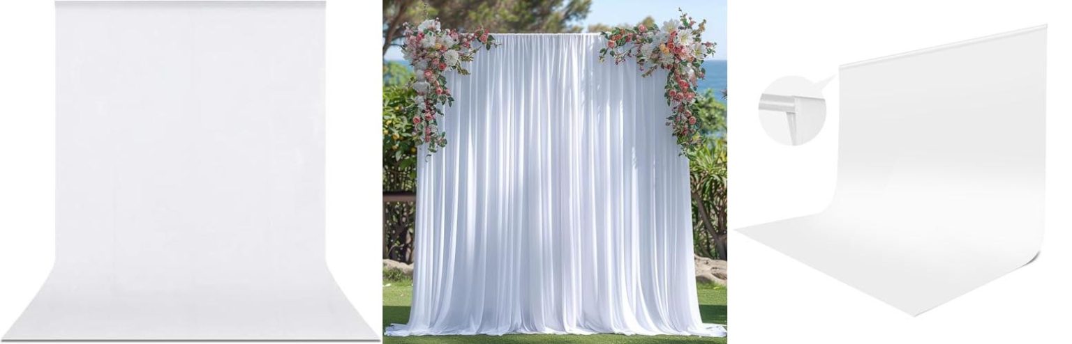 Top 5 White Backdrop Materials: Your Essential Guide