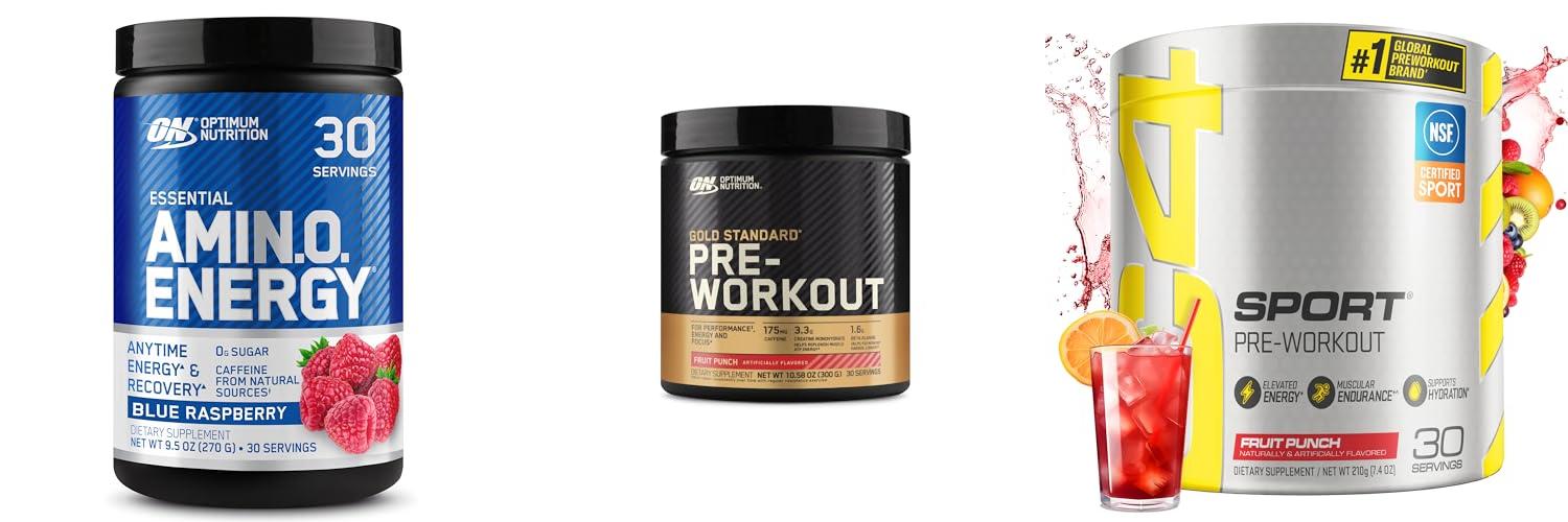 Top 5 Pre Workout Supplements For Men's Gains