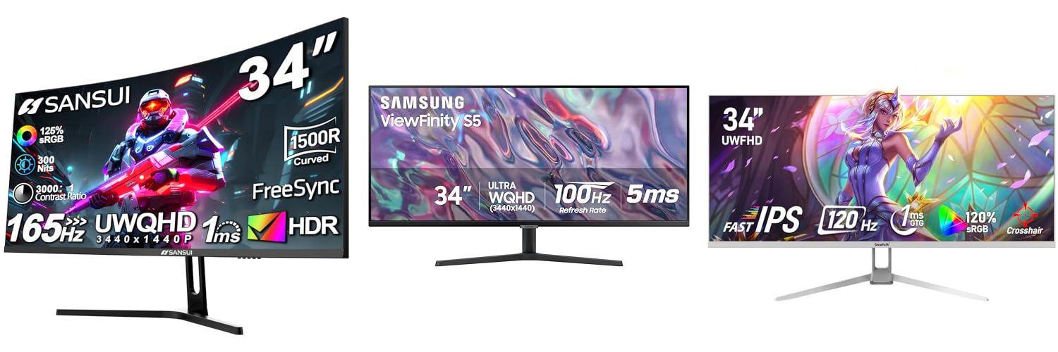 Top 5 Resolutions for 34 Inch Monitors: Best Picks